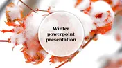 Download PowerPoint Template Winter Presentation PPT
