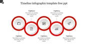 Benefits Life Timeline Template PPT Presentation Diagram