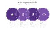 Download Flower Venn Diagram Presentation Slide PPT