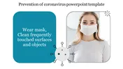 Six Node Coronavirus Prevention PowerPoint Template