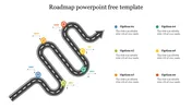 Animated Roadmap PowerPoint Template and Google Slides