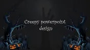 PowerPoint Template Horror Presentation & Google Slides