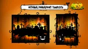 Excellent Halloween Themed PowerPoint Slides Template