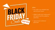 Black Friday Slides For PowerPoint & Google Themes Presentation
