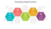 Hexagon PowerPoint Template Presentation and Google Slides