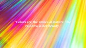 Rainbow PowerPoint Presentation And Google Slides Templates