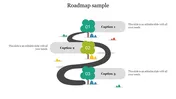 Road Map Infographic PowerPoint and Google Slides Themes