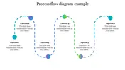 Creative Flow Diagram Template Presentation Slide