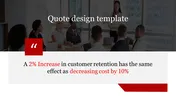 Get Simple PowerPoint Quote Template Download Presentation