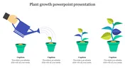 Green Colored Plant Presentation and Google Slides Templates