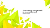 Abstarct Welcome PPT Background & Google Slides Templates