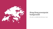 Hong Kong Map PowerPoint Template and Google Slides