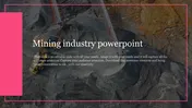 Mining Industry PPT Presentation Template & Google Slides