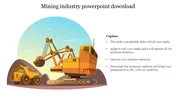 Spectacular Mining Industry PPT Template Presentation