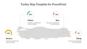 Turkey Map For PowerPoint And Google Slides Templates