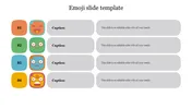 Slideshow Emoji PowerPoint Template and Google Slides Themes