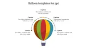 Free Balloon PowerPoint Template Slide PPT presentation