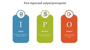Input Process Output PowerPoint Template and Google Slides