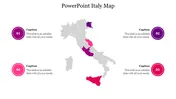 Stunning Italy Map Presentation PowerPoint Design