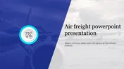 Free Airplane PowerPoint Template for Presentations