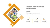 Creative Building Construction PPT Presentations Design