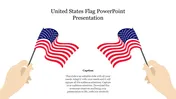 American Flag PowerPoint Template and Google Slides