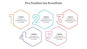 Number PowerPoint Template Free & Google Slides Presentation