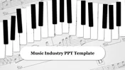 Effective Music PPT Template Presentation PowerPoint
