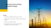 Editable Creative Electricity PPT Slide Presentation