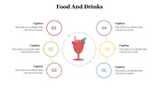 Get Food and Drinks PowerPoint And Google Slides Themes