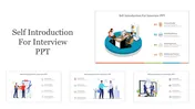 Get Self Introduction Interview PowerPoint and Google Slides
