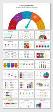 Slideshow Emoji PowerPoint Template and Google Slides Themes