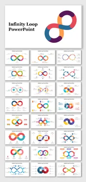 Creative Infinity Loop PowerPoint Template and Google Slides
