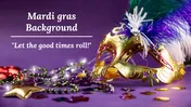 Mardi Gras Backgrounds PPT And Google Slides Templates