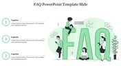 FAQ PowerPoint Template for Presentation and Google Slides