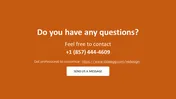 Contact Information PowerPoint Template and Google Slides