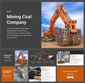 Mining Industry PowerPoint Template and Google Slides
