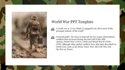 World War 1 PowerPoint Template Free and Google Slides