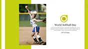 Softball PowerPoint Template Free and Google Slides