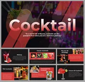 Get Alcohol PowerPoint Template Presentation Slide