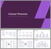 Innovative Free Process Infographic Slide Template