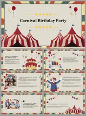 Happy Birthday Animation For PowerPoint and Google Slides