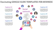 Presentation on Facebook PPT Template and Google Slides