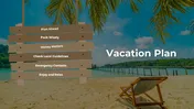 Planning a Vacation PowerPoint Presentation & Google Slides