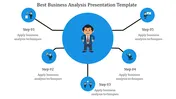 Elegant Business Analysis Presentation Template Design