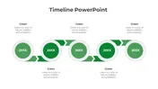 Circle Timeline PowerPoint Template and Google Slides