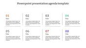 Creative Columns PPT Template For Presentation