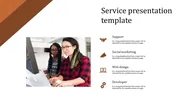Service Presentation Template for Client Engagement
