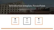 Welcome Page For PowerPoint Template and Google Slides