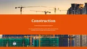 Creative Building Construction PPT Presentations Design